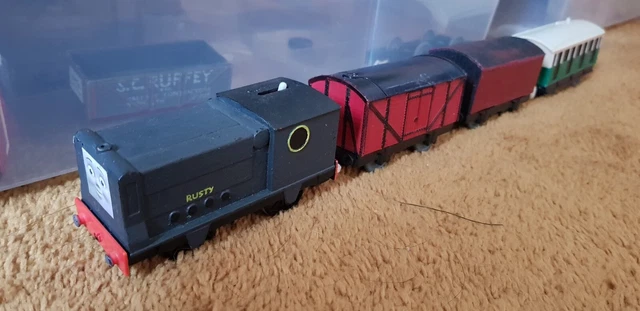 TOMY TRACKMASTER THOMAS and Friends - Custom RWS Rusty and Rake of ...