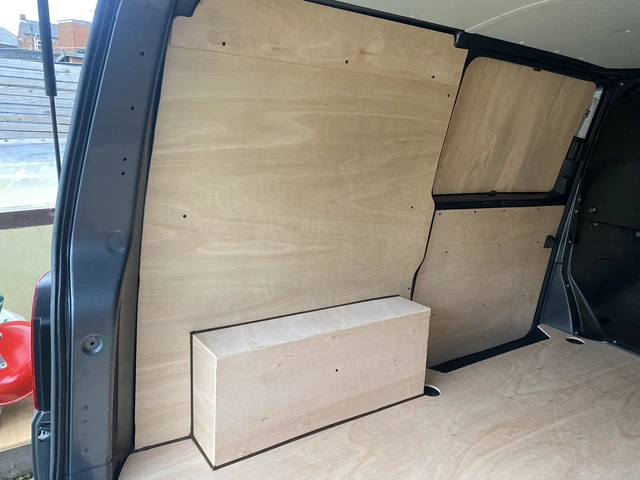 VW TRANSPORTER T5/T6 SWB - Interior Plywood Lining Kit - Ply Paneling £ ...