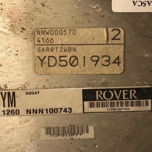 BOÎTIER POUR ROVER NNN100743 25 1.4 Ber. 1999-2005 64a5ca EUR 80,00 - PicClick FR