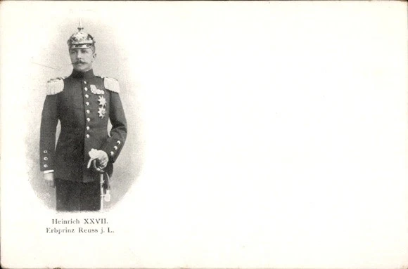 AK HEINRICH XXVII., Erbprinz Reuß jüngere Linie - 10999127 EUR 29,75 ...