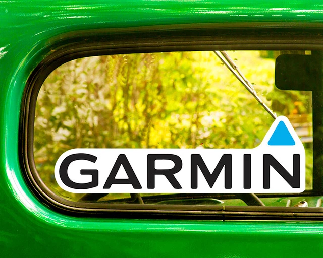 GARMIN GPS DECAL 2 Stickers Bogo For Car Window Boat Bumper Truck 4x4 ...
