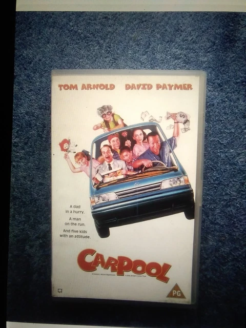 CARPOOL VHS VIDEO Big Box Promo Freepost £16.99 - PicClick UK