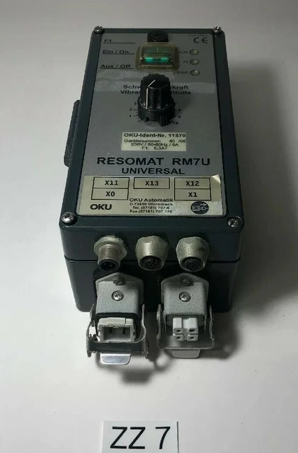 RESOMAT RM7U-LABOR LINEARER Vibrationsfrequenzregler 230 V 50-60 Hz/6A ...