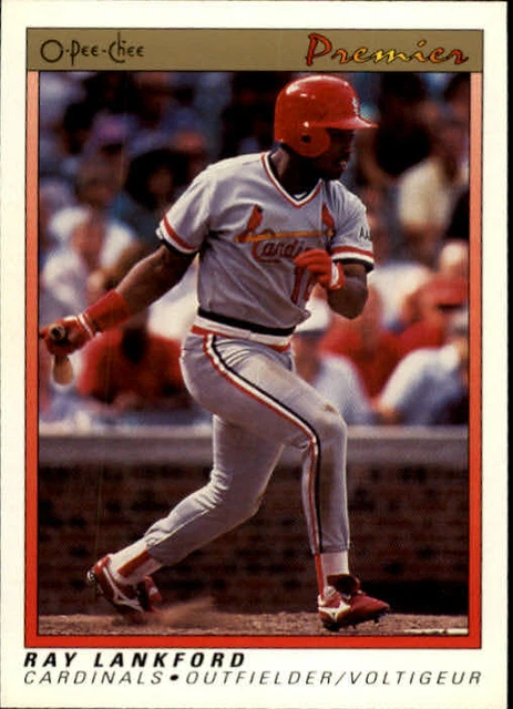1991 CARTE DE baseball O-Pee-Chee Premier St. Louis Cardinals #72 Ray ...
