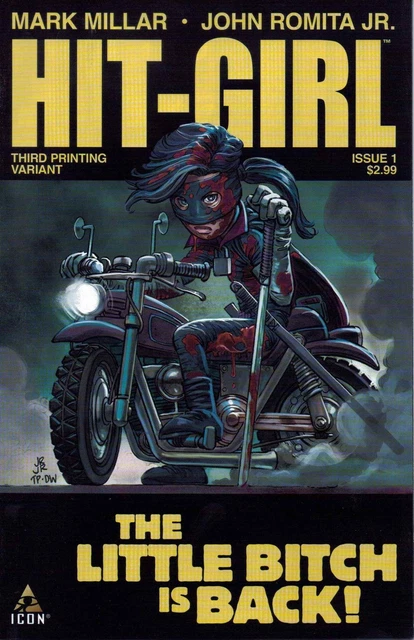 Variante Hit Girl 1 3 Druck Icon Marvel Mark Millar Film Prequel Kick