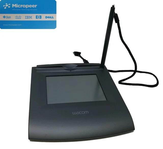 LOT 100, WACOM CO Sign & Save STU-500 LCD Signature Tablet 5"x7" STU ...