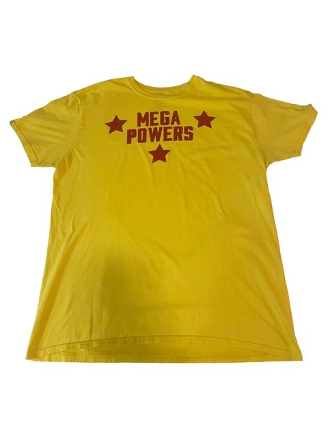T-SHIRT HOMME HULK Hogan Macho Man Randy Savage Mega Powers ...