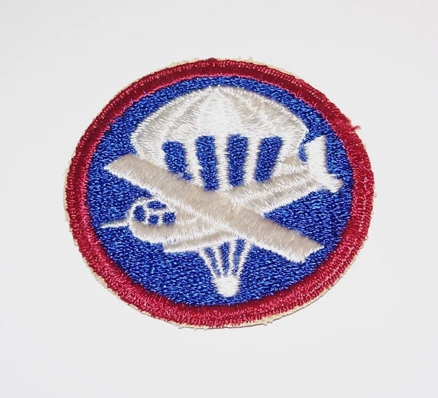 ORIGINAL FULLY EMBROIDERED Ww2 Airborne Glider Paratrooper Em Cap Patch, #3 £23.90 - PicClick UK
