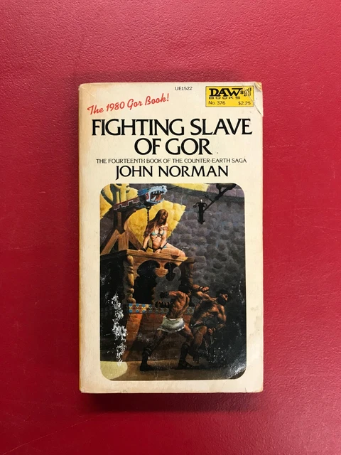 FIGHTING SLAVE OF Gor by John Norman 1980 Paperback Book Daw Books Inc ...