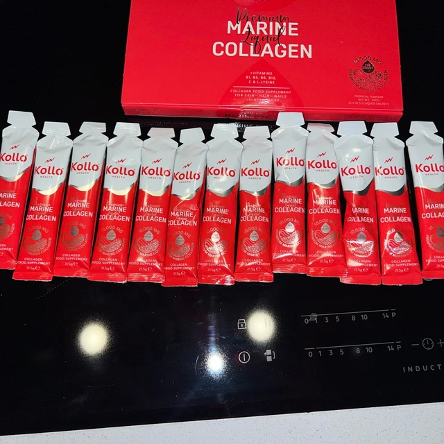 KOLLO PREMIUM LIQUID Marine Collagen, 21.5g 27 Sachets, Tropical Flavour £26.70 - PicClick UK