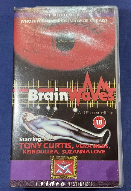 BRAIN WAVES, VHS Video, Tony Curtis, Horror Thriller Masterpiece £5.00 ...