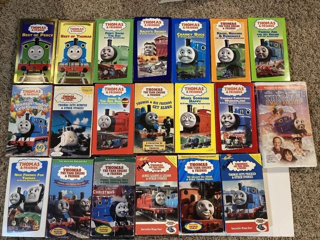 THOMAS THE TANK Engine & Friends VHS Lot (20) Tested Collectors Magic ...