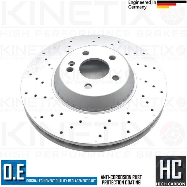 NEW KINETIX MERCEDES-BENZ W222 S-Class Front Brake Discs X2 A2224215000 ...