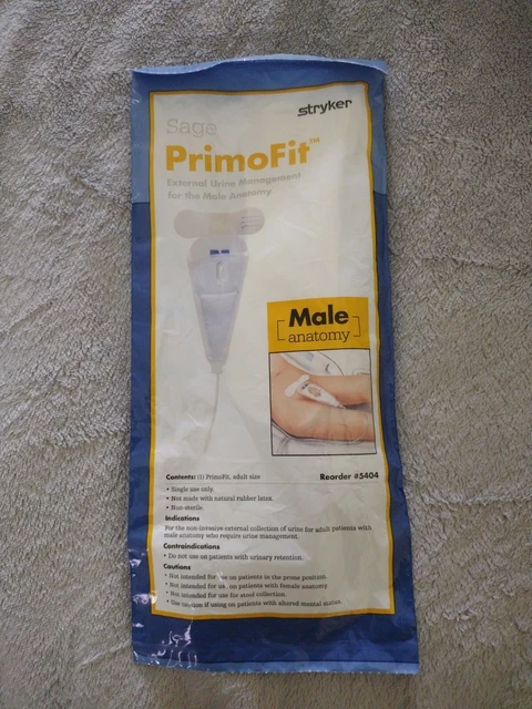 10 SAGE PRIMOFIT Urine management System - PRIMOFIT, EXTERNAL - 5404 ...