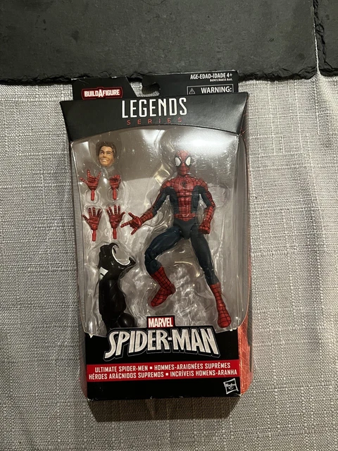 SPIDER-MAN MARVEL LEGENDS Ultimate Spider-Man Peter Parker (Space Venom ...