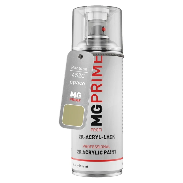 PANTONE 452C BROWN opaco Bomboletta a spruzzo con acrilico 2K 400 ml ...