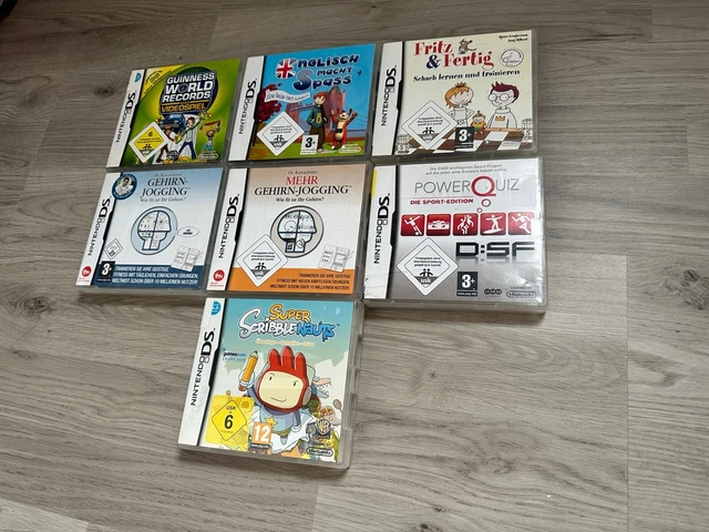 7 GIOCHI NINTENDO DS in IMBALLO ORIGINALE DS giochi raccolta giochi ...