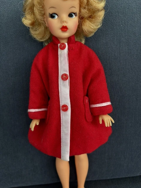 VINTAGE TAMMY DOLL 1960s ‘Model Miss' Red Coat By Ideal In Japan Rare ...