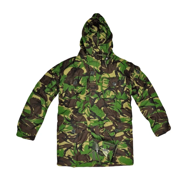 ORIGINAL BRITISH ARMY Windproof Smock DPM Camo Jacket Military Hooded ...