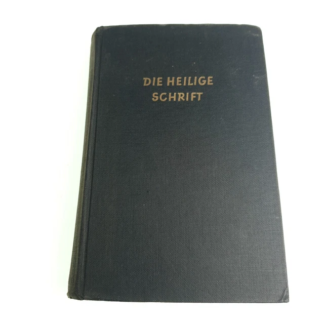 DIE HEILIGE SCHRIFT German Holy Bible Old New Testament 1963 Book £22. ...
