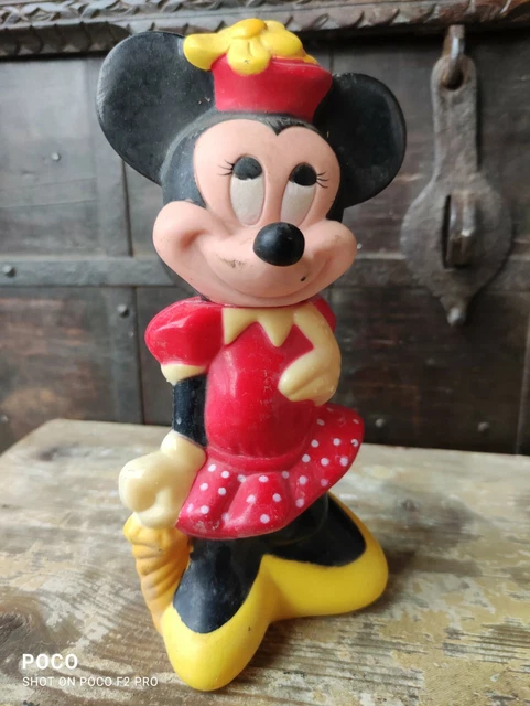 WALT DISNEY VINTAGE 60s Minnie Mouse Minni Mouse Figure Plastic £17.34 ...