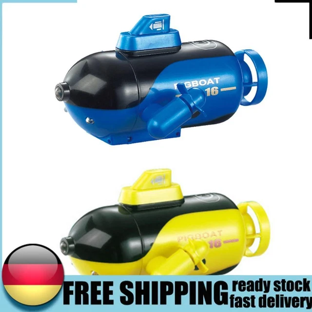 MINI WIRELESS REMOTE Control Submarine Electric Underwater Boy Lake ...
