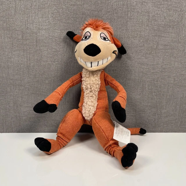 TIMON PLUSH THE Lion King Musical Disney Store Genuine Soft Toy | 10" £ ...