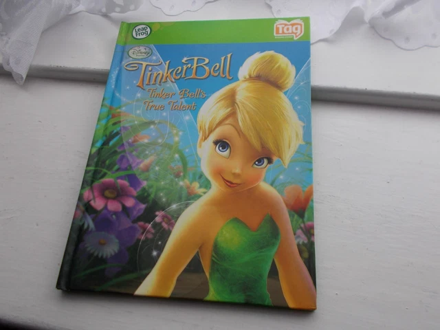 LEAP FROG TAG Reading System Tinkerbell True Talent Disney Fairies ...