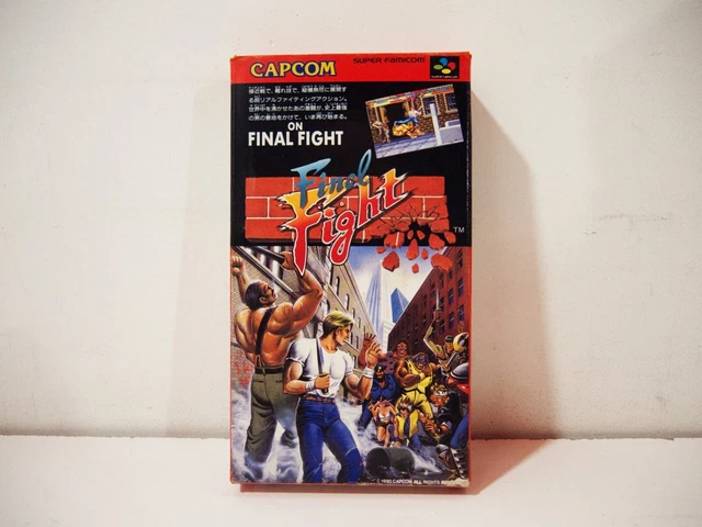 FINAL FIGHT NINTENDO Super Famicom SFC Japan NTSC EUR 62,00 - PicClick FR