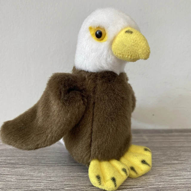 KCI EAGLE SOFT toy plush bird of prey animal stuffed wild £7.04 ...