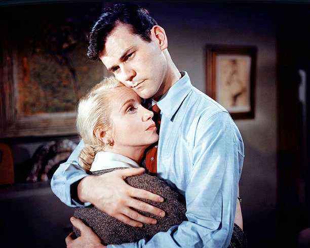 DON MURRAY AS Johnny Pope and Eva Marie Saint as Celia Pope in the- Old ...