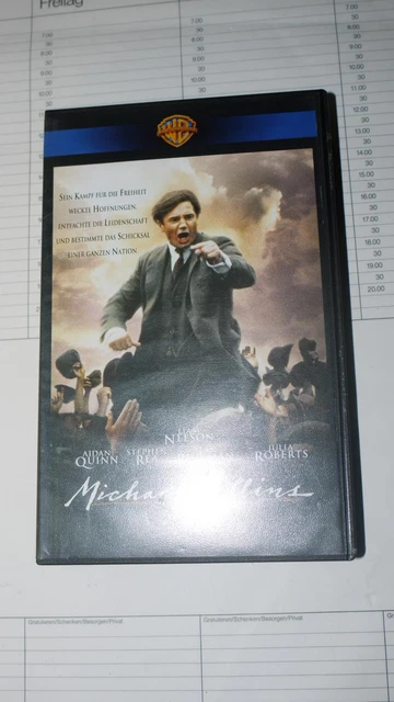 MICHAEL COLLINS LIAM Neeson VHS VIDEO Kassette EUR 1,00 - PicClick DE