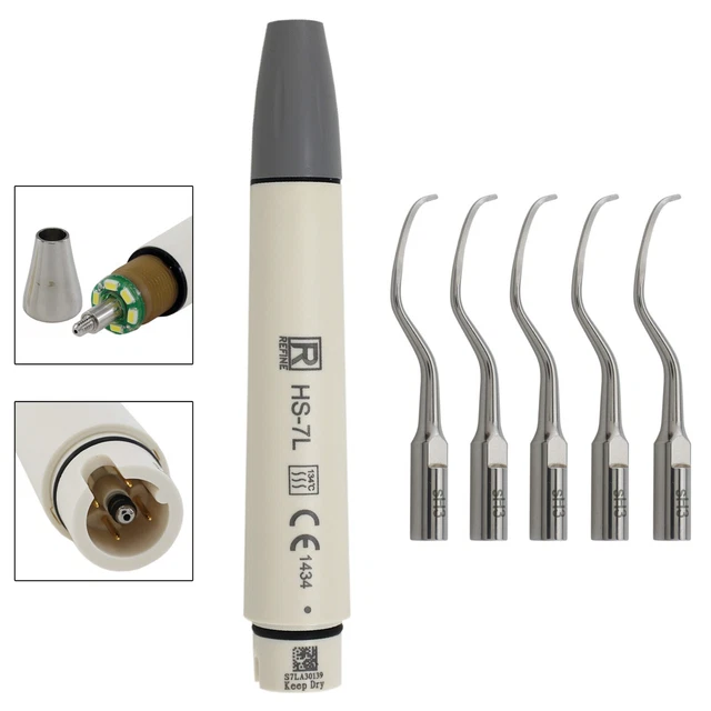 Dental Ultrasonic Scaler Piezo Handpiece Led P5 Newtron Satelec Acteon