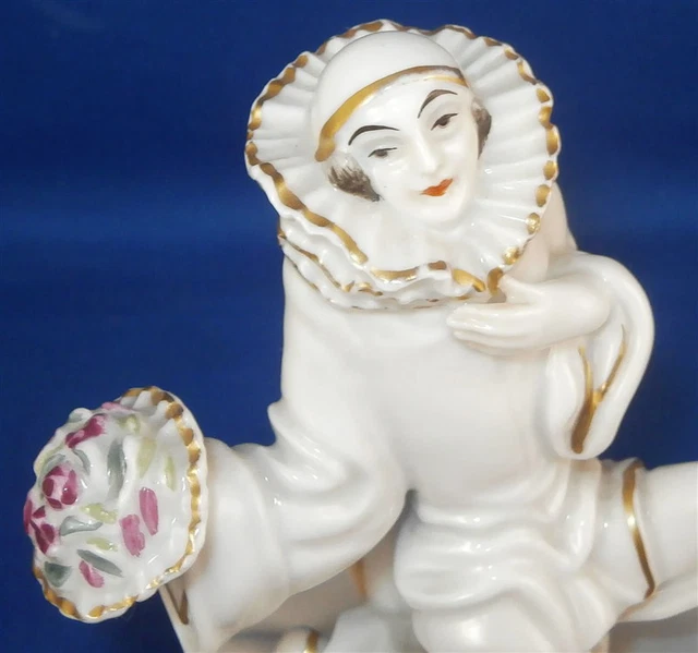 FRÜHE KUNST NOUVEAU Rosenthal Porzellan Pierrot Figur Figure Porzellan ...