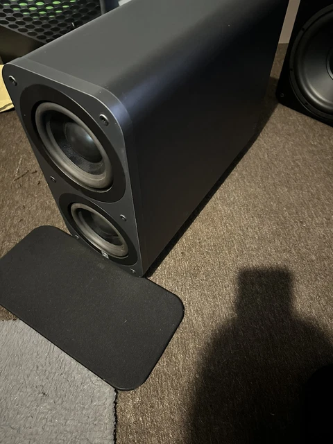 Q ACOUSTICS 3070S Active Subwoofer 120W RMS 600W Peak Home Theatre Sub ...