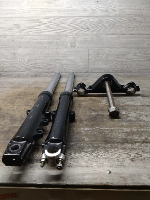 HARLEY DAVIDSON 11-13 Softail Blackline FXS Front Suspension Forks ...