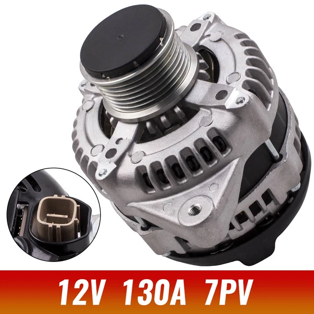 12 V 130 A Alternator for Toyota Hiace KDH200 2.5L Turbo Diesel 2KD-FTV ...