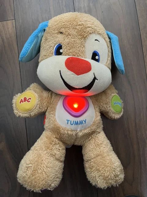 FISHER PRICE ABC 123 Smart Stages Sing Along Learning Talking Teddy ...
