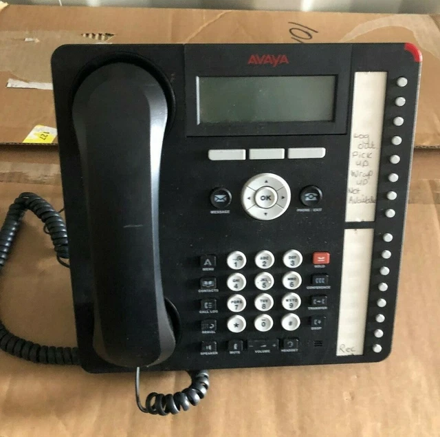 AVAYA 1616-I IP Phone with Handset For Voice and Collaboration 1616-I ...