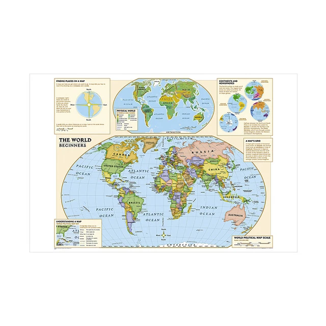 WORLD POLITICAL MAP PHYSICAL WORLD MAP POSTER SIZE 59*39in $15.19 ... WORLD POLITICAL MAP PHYSICAL WORLD MAP POSTER SIZE 59*39in $15.19 ...