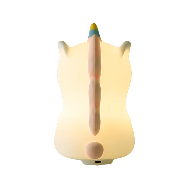 GROOV E CUTIES Rainbow Unicorn Colour Changing LED Night Light with 30/ ...