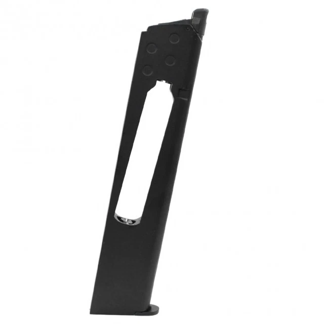 ELITE FORCE CO2 1911 Airsoft Pistol Extended Magazine Clip 27rd Metal ...