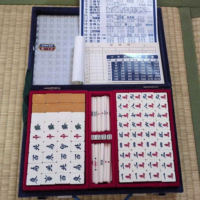 PIASTRELLE MAHJONG DI alta classe DaIIchi Kogei EUR 114,97 - PicClick IT
