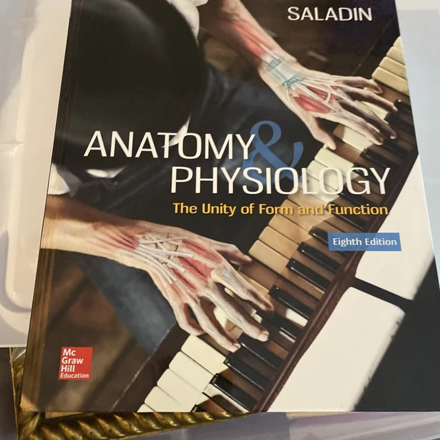ANATOMY PHYSIOLOGY THE unity of form and function Eight Edition £11.53 - PicClick UK