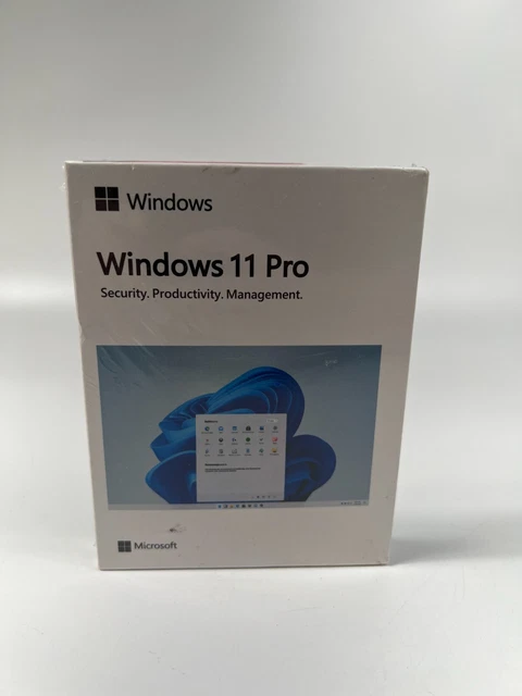 MICROSOFT WINDOWS 11 Pro USB Flash Drive Genuine Retail Version In Box ...