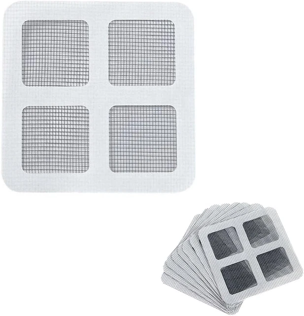12PCS FLY SCREEN Net Repair Tape Patch Adhesive Door Curtain for ...