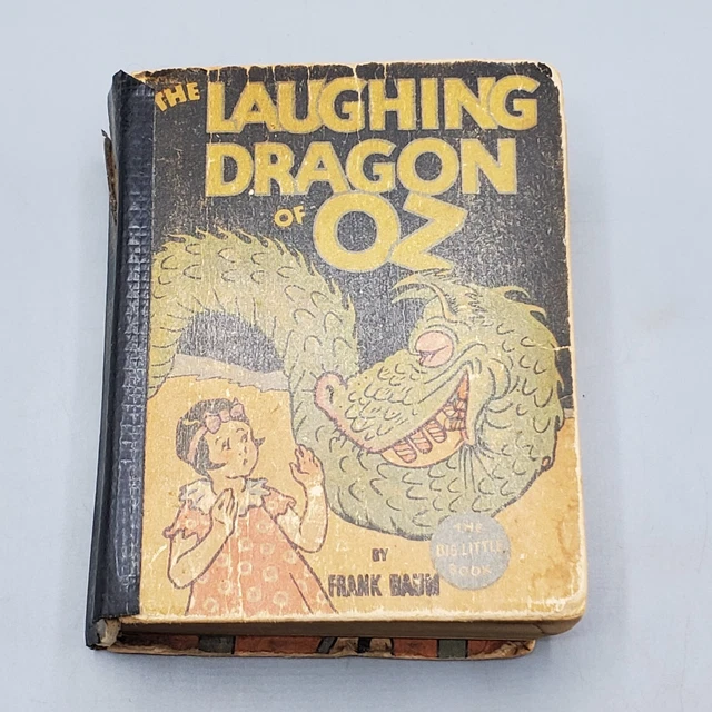 THE LAUGHING DRAGON of Oz by Frank Baum Big Little Book 1934 Rare 1st ...