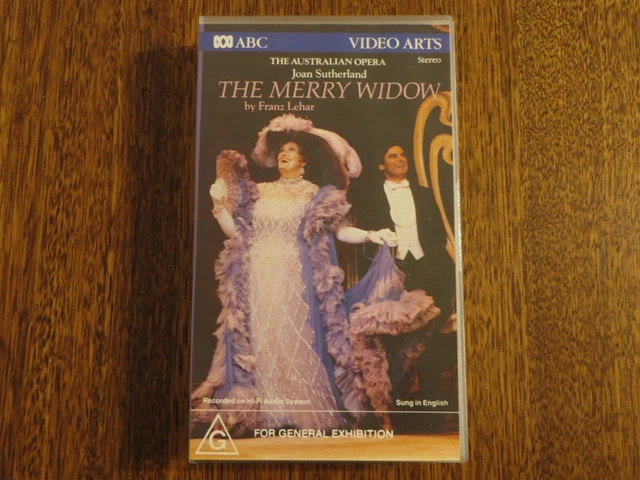 THE MERRY WIDOW : The Australian Opera - VHS Tape | Free Postage $29.99 ...