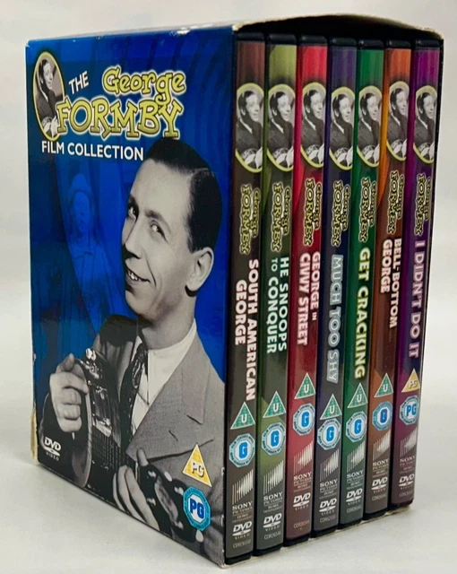 THE GEORGE FORMBY Film Collection DVD Boxset Rating PG - CG C51 £7.99 ...