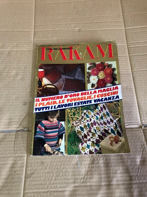 MAGAZINE RAKAM MENSUEL de Haute Mode Et Travaux Féminin Ans 70 Couture ...